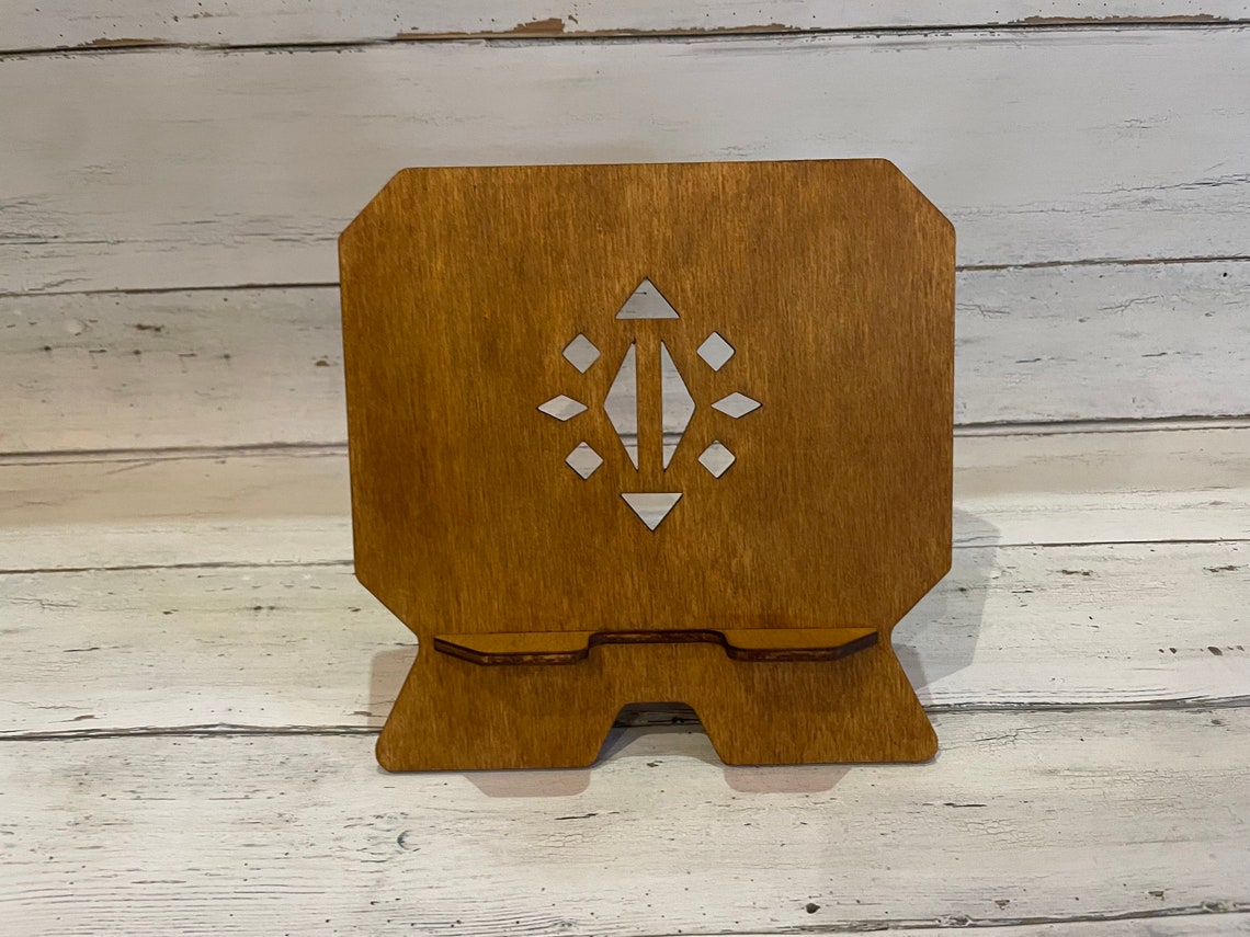 Tablet Stand Digital Laser Cut Files SVG/DXF/PDF Files With - Etsy