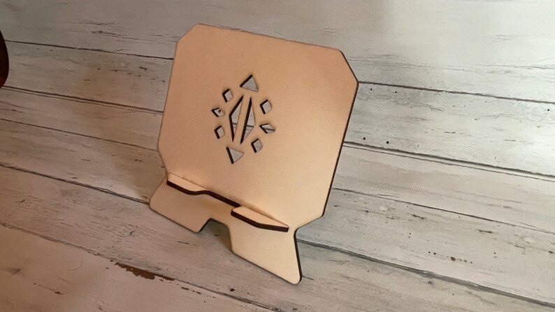 Tablet Stand Digital Laser Cut Files SVG/DXF/PDF Files With - Etsy