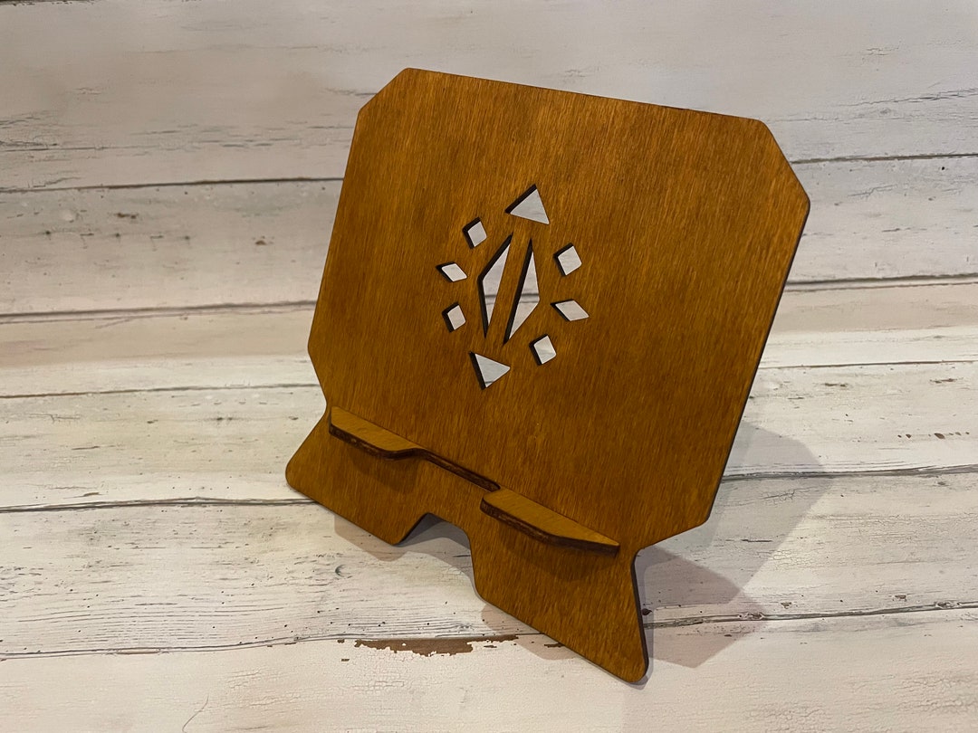 Tablet Stand Digital Laser Cut Files, SVG/DXF/PDF Files, With 6 ...