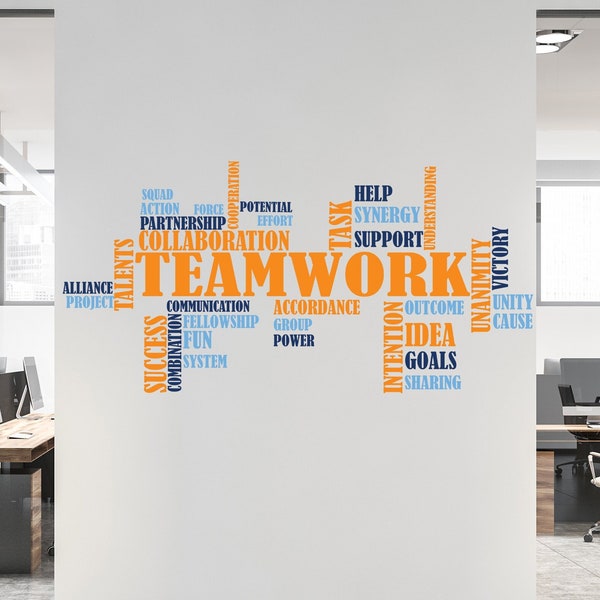 Work Wall Decal - Etsy