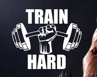 Train Hard Stickers - Etsy