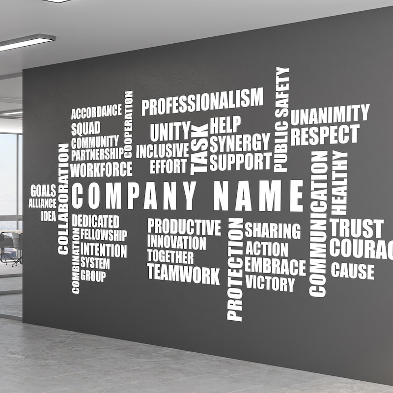 Custom Large Wall Decals - Etsy