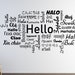 Hello in Different Languages, Greetings, Multicultural, Multilingual ...
