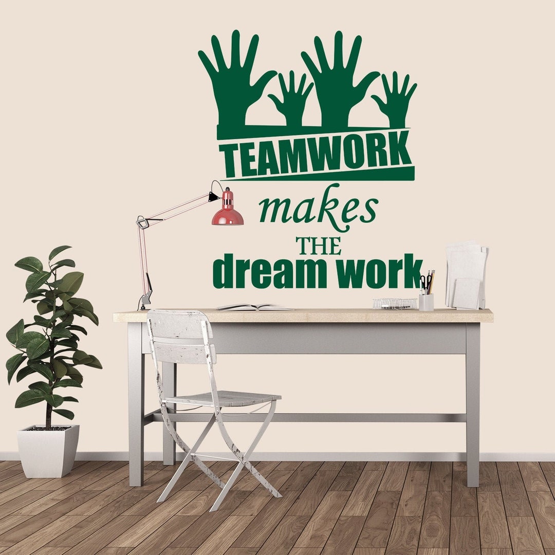 Office Wall Decal Inspirational Decal Office Quote - Etsy