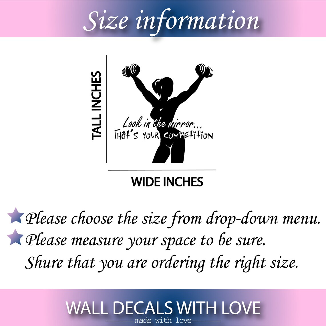 Motivational Quotes Wall Art Decal for Fitness Club Stickers - Etsy