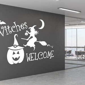 Halloween Decal Window Happy Halloween Wall Decorations - Etsy