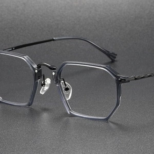 Octagon Glasses - Etsy