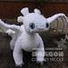 Lightfury How to Train Your Dragon PDF US Crochet Pattern (english) - Etsy
