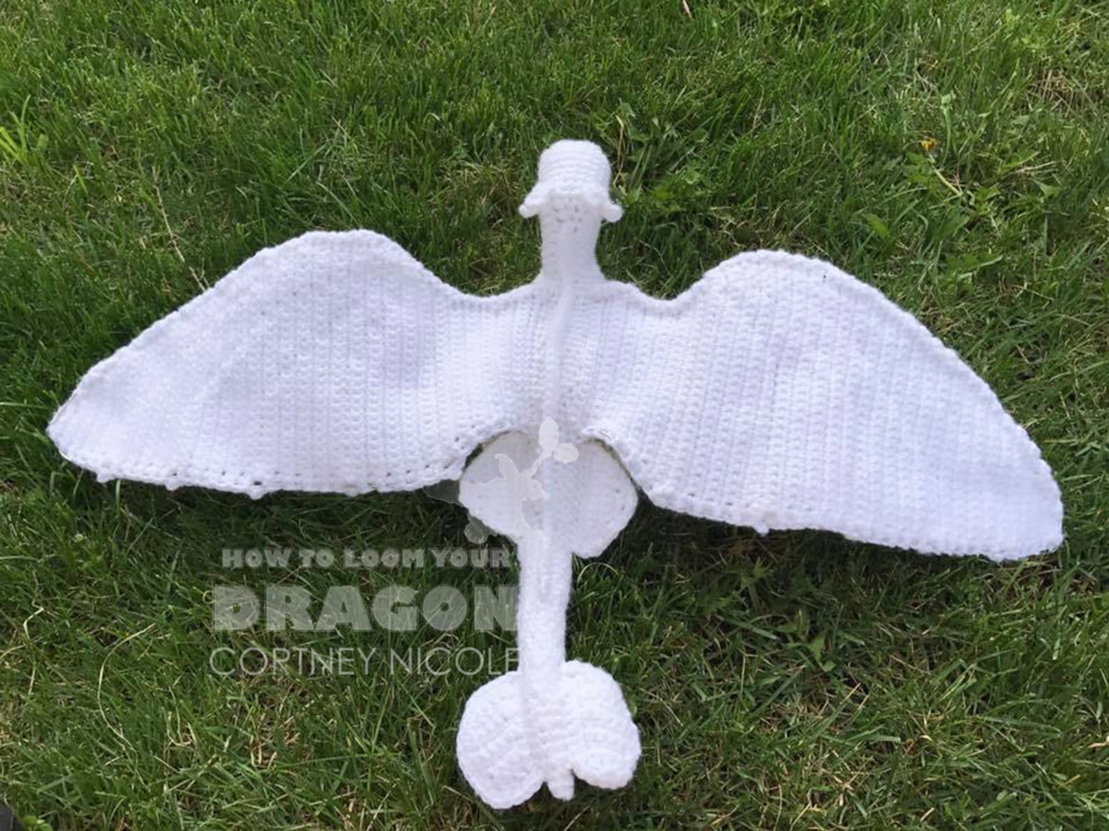 Lightfury How to Train Your Dragon PDF US Crochet Pattern english - Etsy