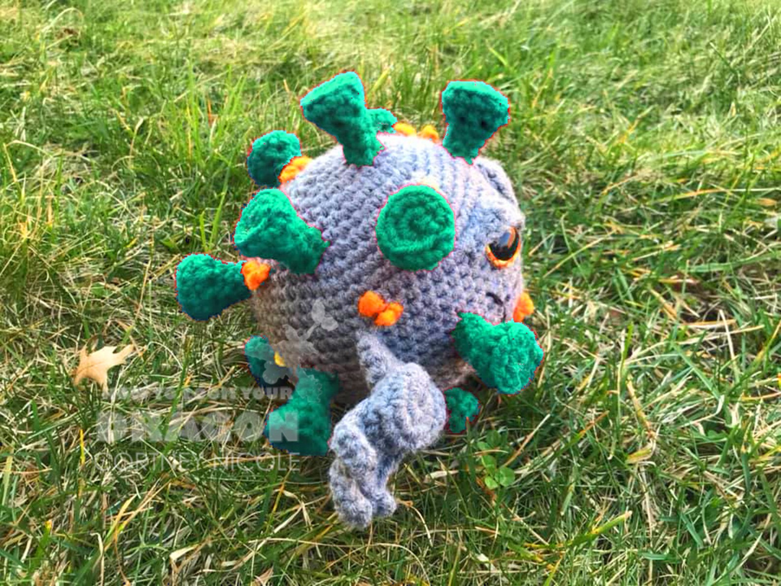 Microbe Virus Pal US PDF Crochet Pattern | Etsy