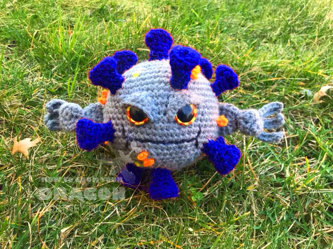 Microbe Virus Pal US PDF Crochet Pattern | Etsy