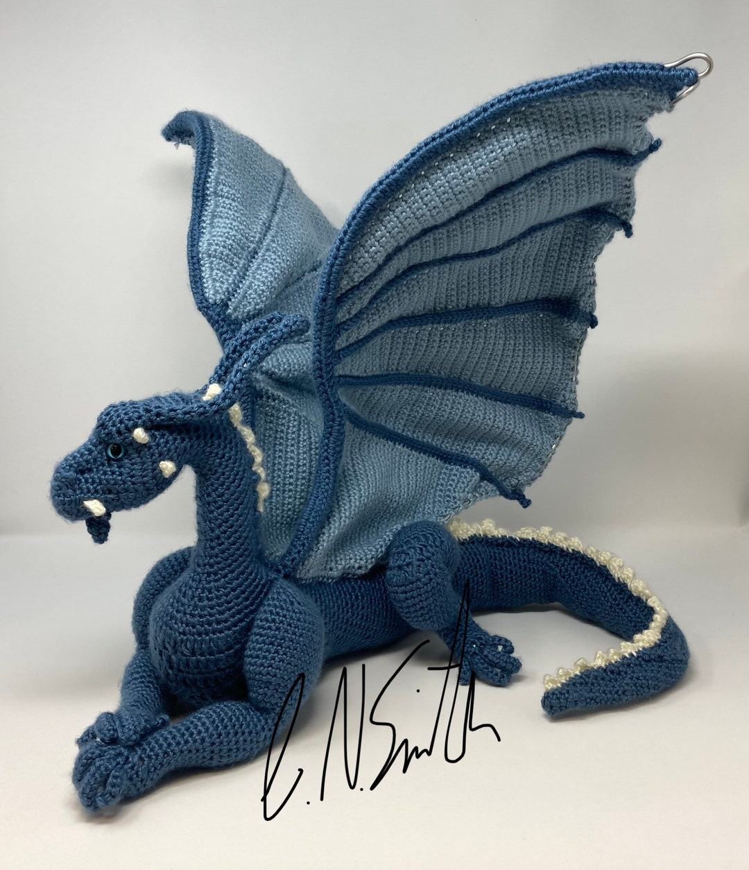 Detailed Epic Dragon PDF US Crochet Pattern (english) - Etsy