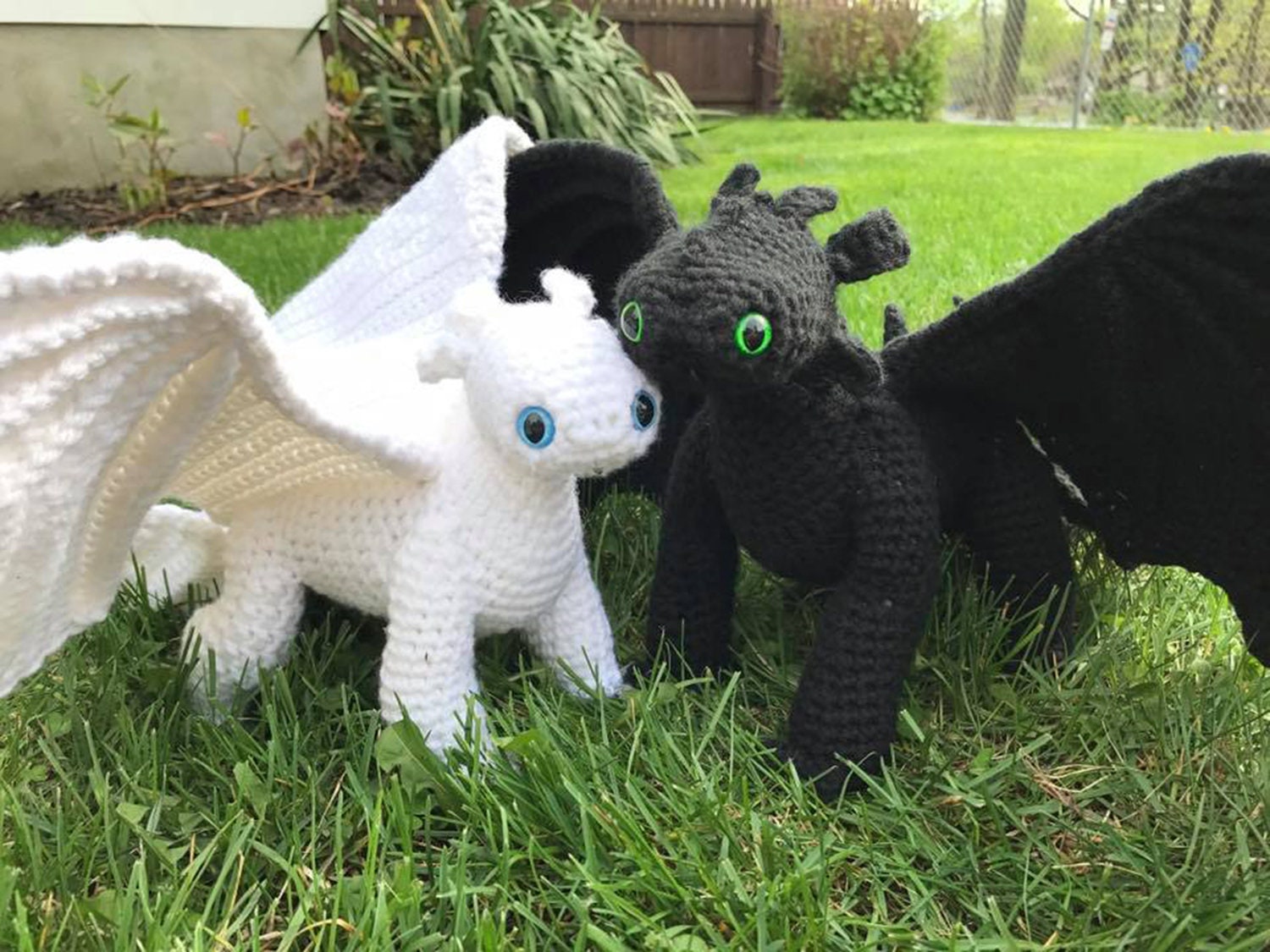 Lightfury How to Train Your Dragon PDF US Crochet Pattern | Etsy