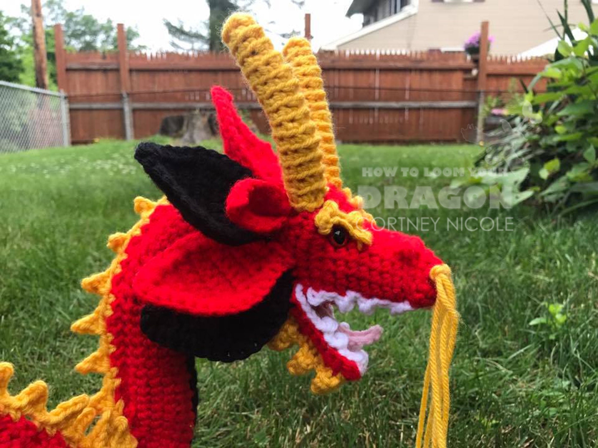 Chinese Dragon US PDF Crochet Pattern (english) - Etsy
