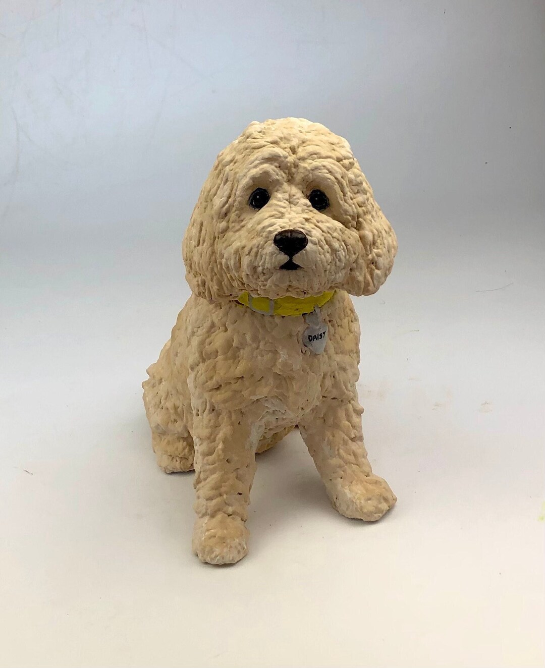 Pet Memorial Urn, Clay Sculpture, Pet Portrait, Dog Memorial, Custom ...