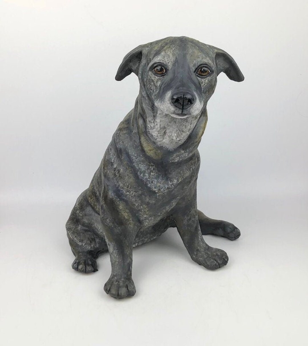 Pet Memorial, Clay Sculpture, Pet Portrait, Dog Sculpture, Dog Memorial ...