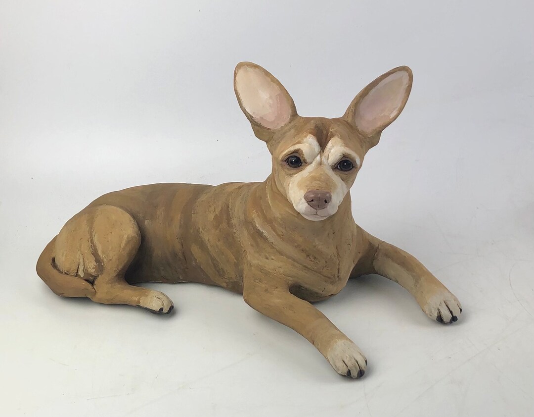 Pet Memorial, Clay Sculpture, Pet Portrait, Dog Sculpture, Dog Memorial ...