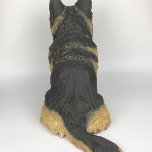 Custom German Shepherd Clay Sculpture: Pet Memorial Statue - Etsy