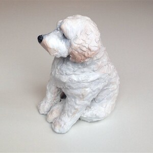 Custom Clay Pet Sculpture: Dog Memorial Portrait - Etsy