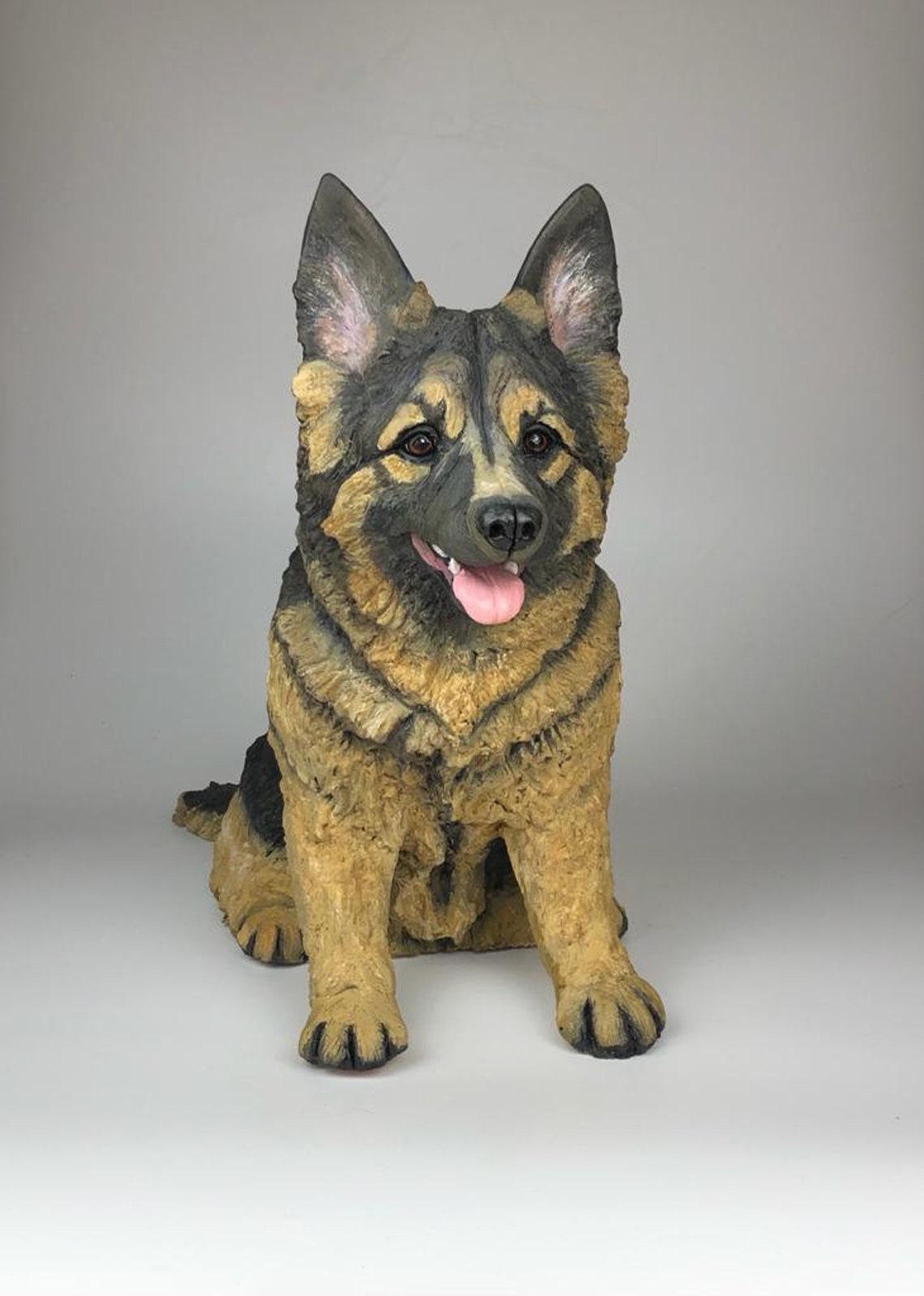 German Shepherd Statue German Shepherd Sculpture Custom Dog | Etsy