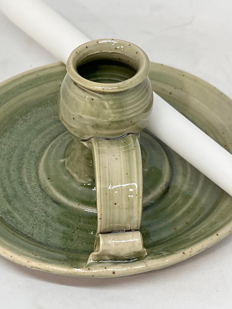 Ceramic Candlestick Holder - Etsy