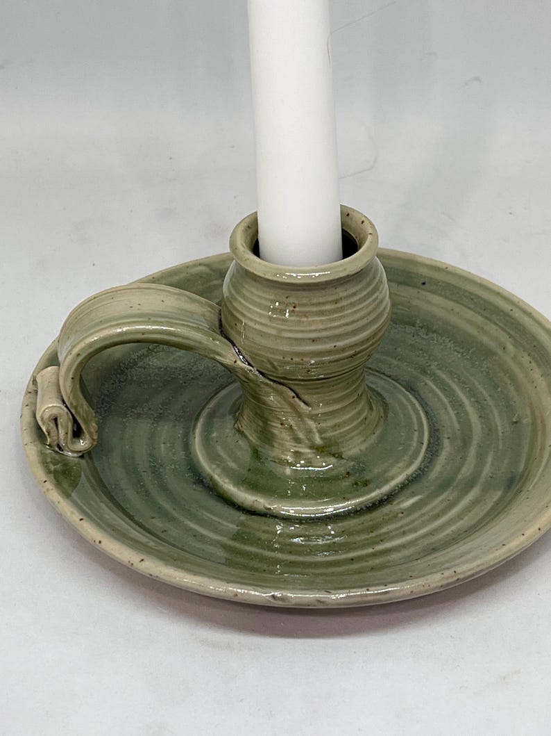 Ceramic Candlestick Holder - Etsy