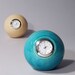 Turquoise Desk Clock Small Table Clock Desk Accessories - Etsy