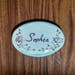 Ceramic Front Door Sign Custom Door Sign Hand Made Tile - Etsy