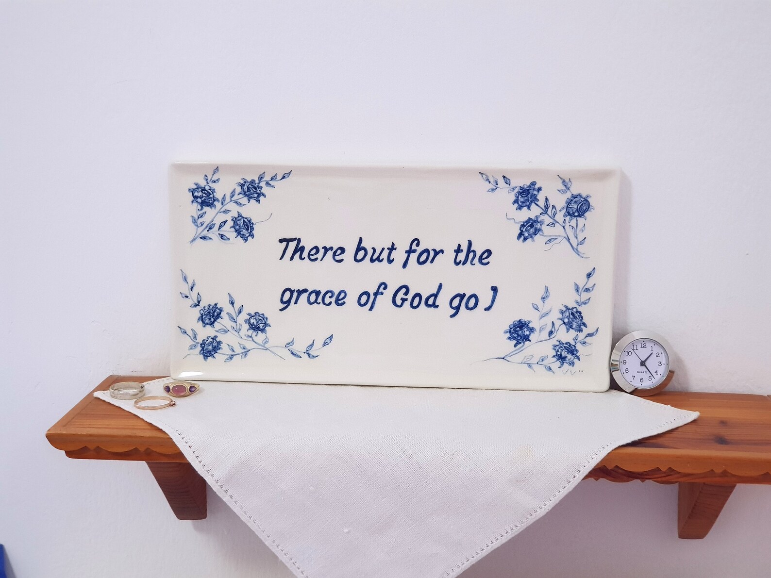 Custom signs faith gift custom door sign ceramic wall | Etsy