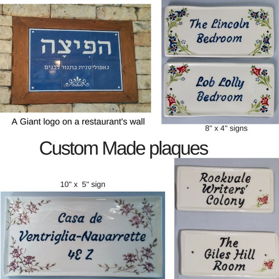 Restroom Porcelain Sign Reproduction We Wanted A Bathroom That Felt