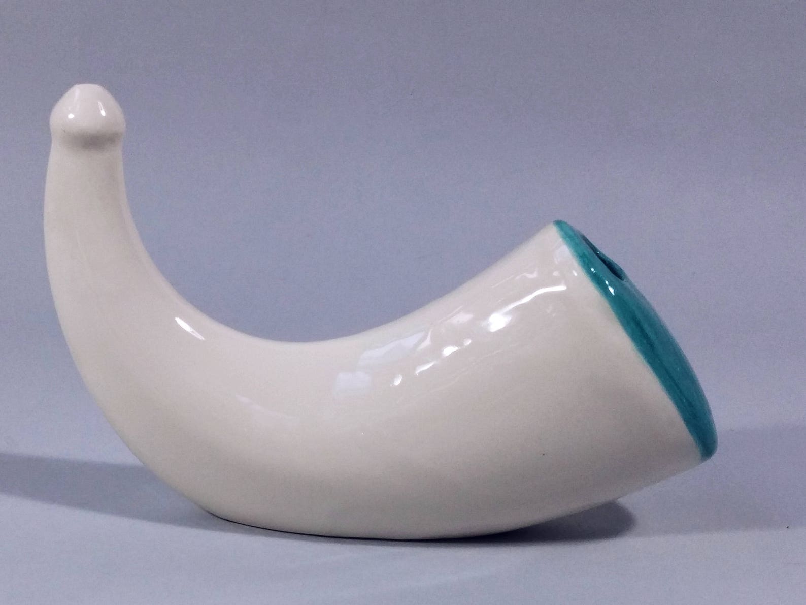 Ceramic Neti Pot for Sinus Rinse White Ceramic Neti Pot for - Etsy