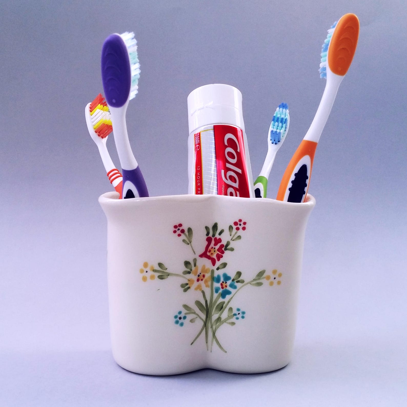 Ceramic Toothbrush Holder Ceramic Toothpaste Holder Bathroom - Etsy