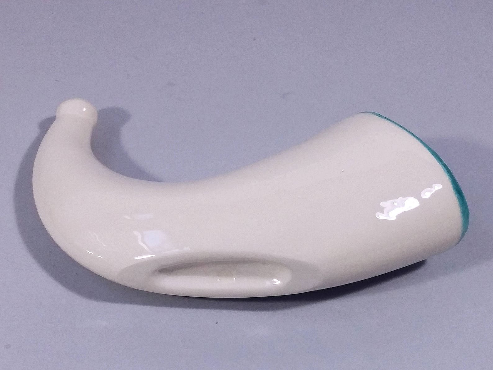 Ceramic Neti Pot for Sinus Rinse White Ceramic Neti Pot for - Etsy
