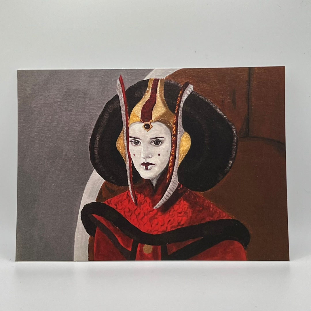 Queen Amidala Portrait Art Print - Etsy