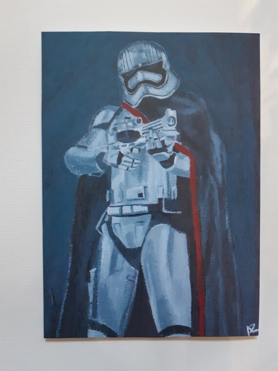Captain Phasma Art Print | Etsy