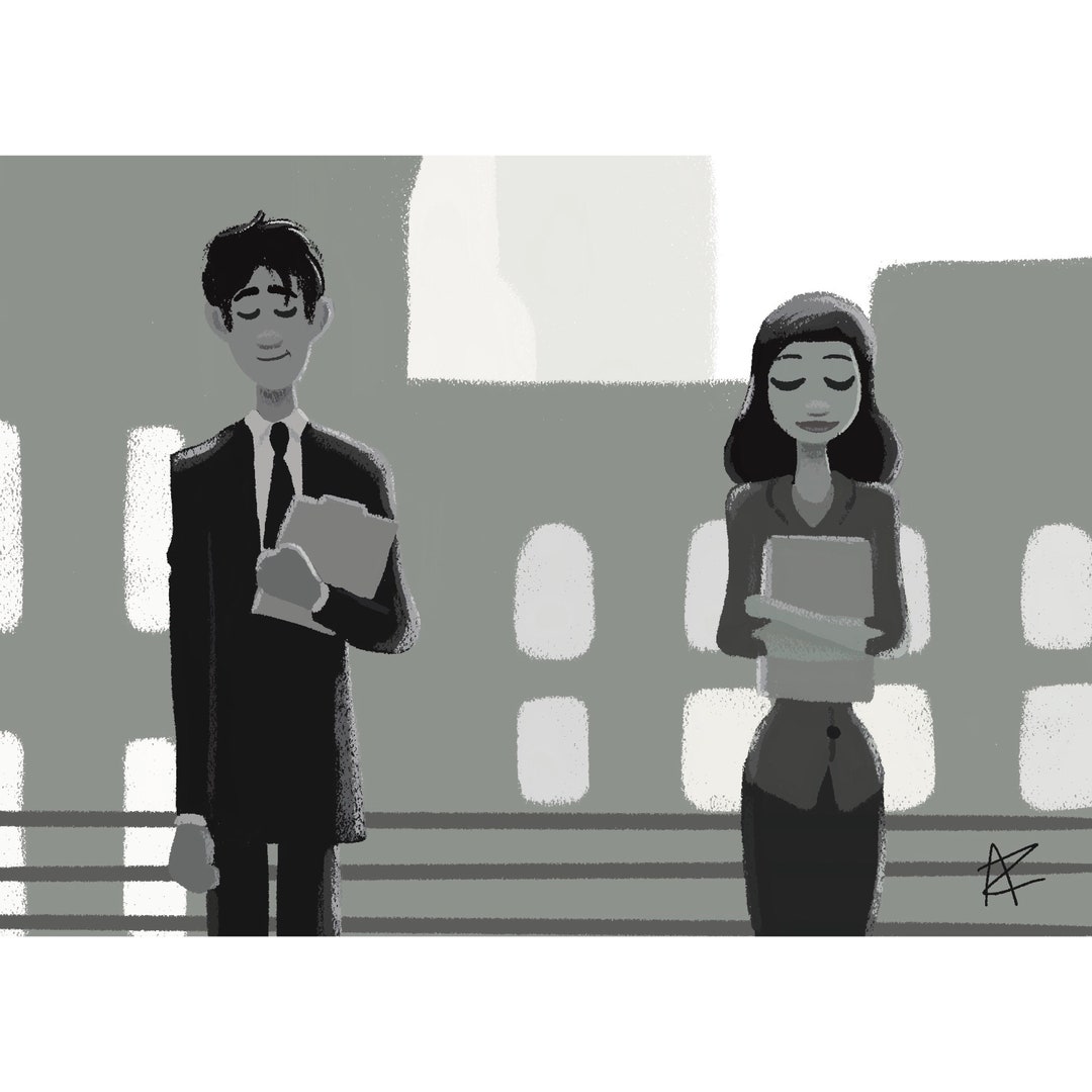 Paperman Art Print - Etsy
