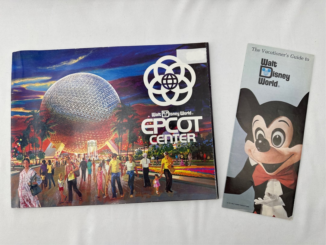 Pre-opening Epcot Center Artist Concept Book: A Pictorial Souvenir 1982 ...