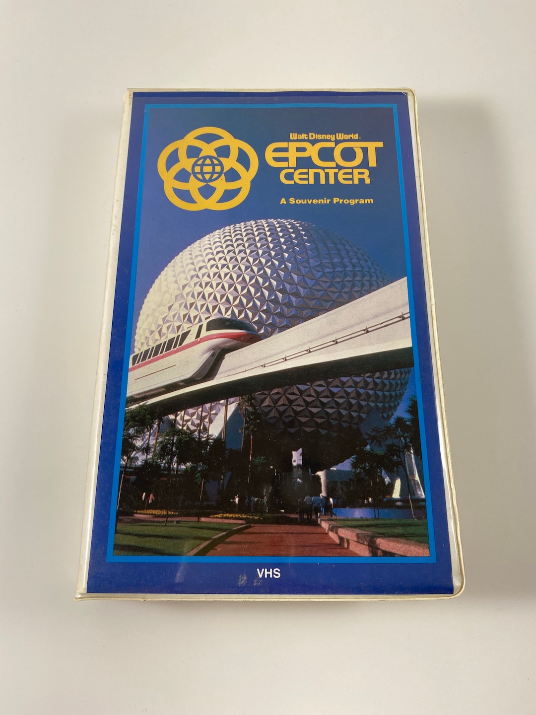 EPCOT Center VHS - A Souvenir Program VHS Video Tape Cassette From Walt ...