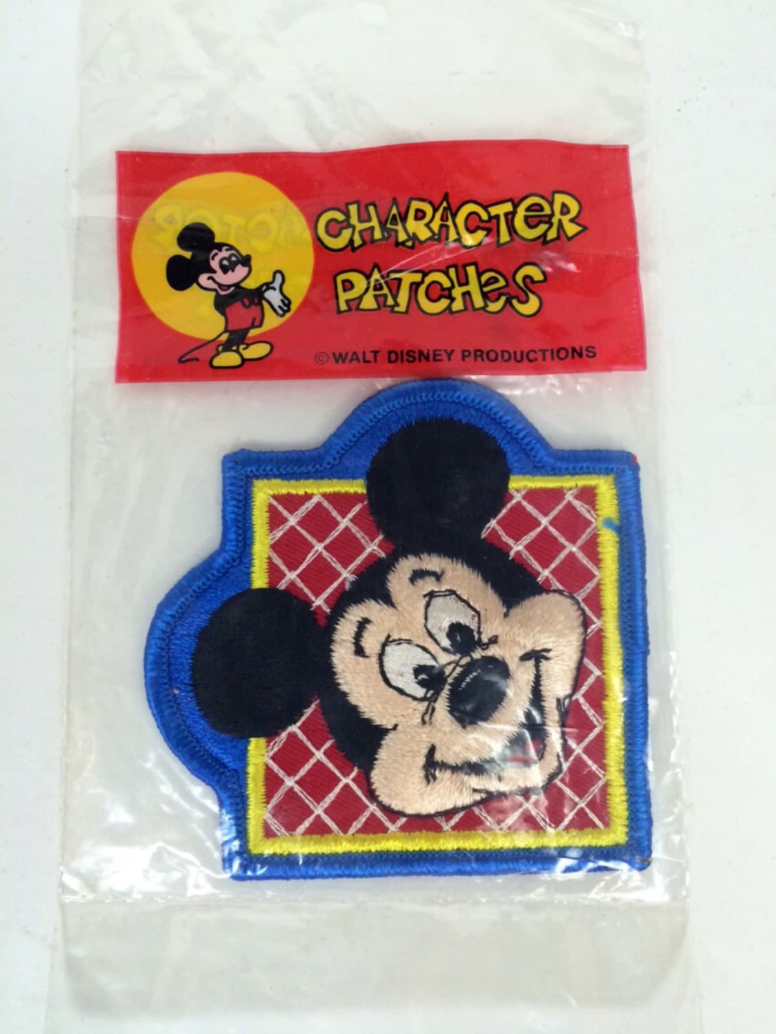 Mickey Mouse Patch Walt Disney World Character Patch from | Etsy
