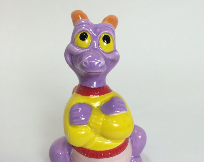 Cute Figment Porcelain Figurine From Journey Into Imagination - Etsy