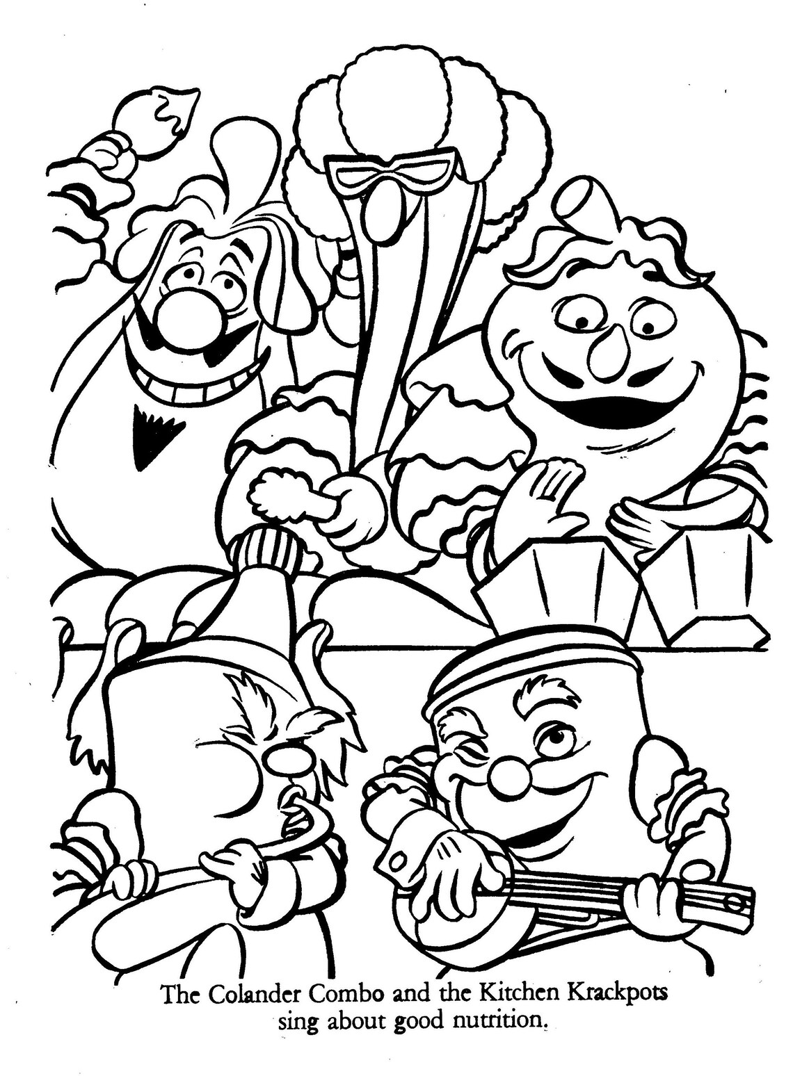 Epcot Center Coloring Book From 1983 Walt Disney World PDF | Etsy