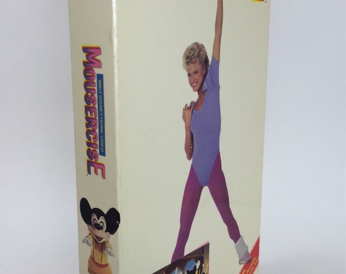 Walt Disney's Mousercise VHS With Kellyn Plasschaert - Out of ...
