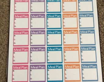 Meal plan | Etsy