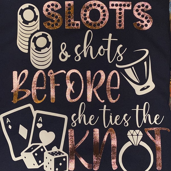 Slots and Shots Svg - Etsy