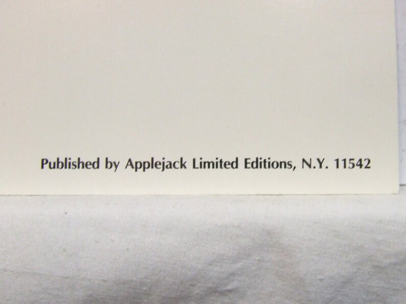 Bill Bell 1991 Print Noahs Dilemma Two by Two Ark Animals Applejack ...