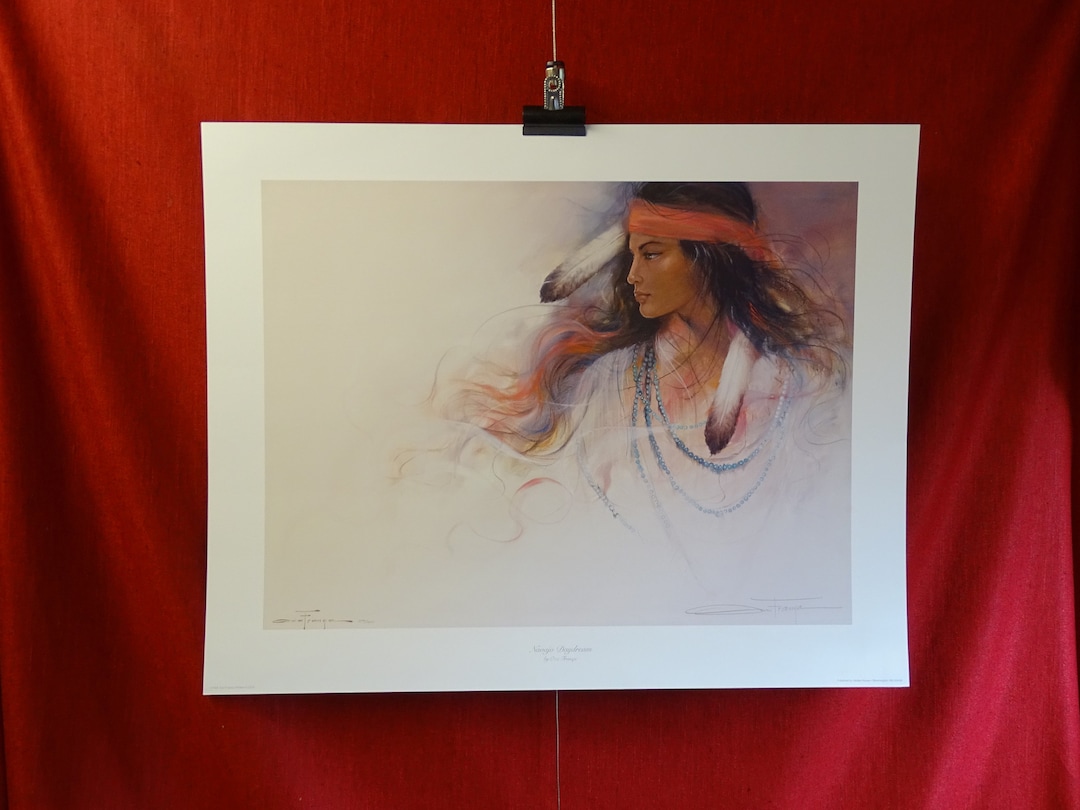 Navajo Daydream Ozz Franca Artist Limited Edition Art Large Signed ...