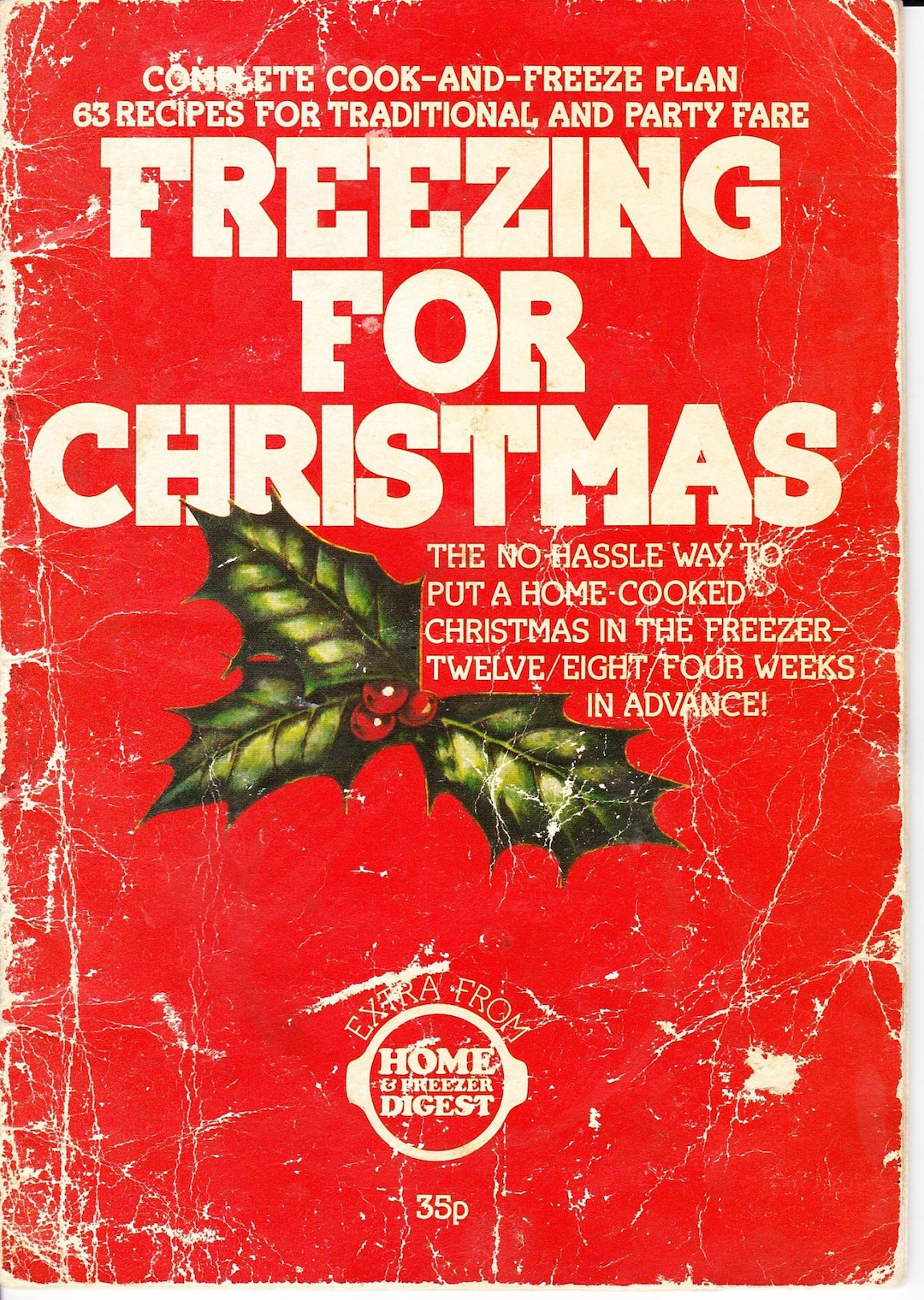 Freezing for Christmas Home & Freezer Digest - Etsy