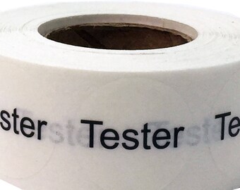 Tester Stickers | Etsy