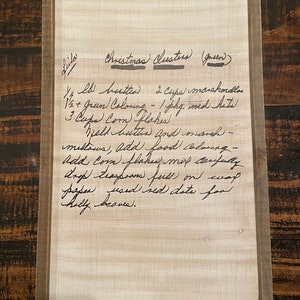 Custom Recipe Sign | Personalized Recipe Decor | Gift for Mom ...