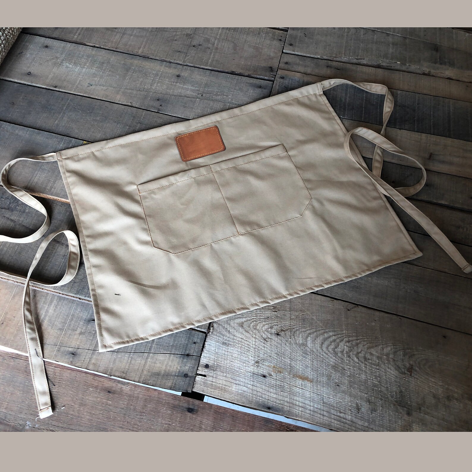 Half Apron Canvas Apron - Etsy